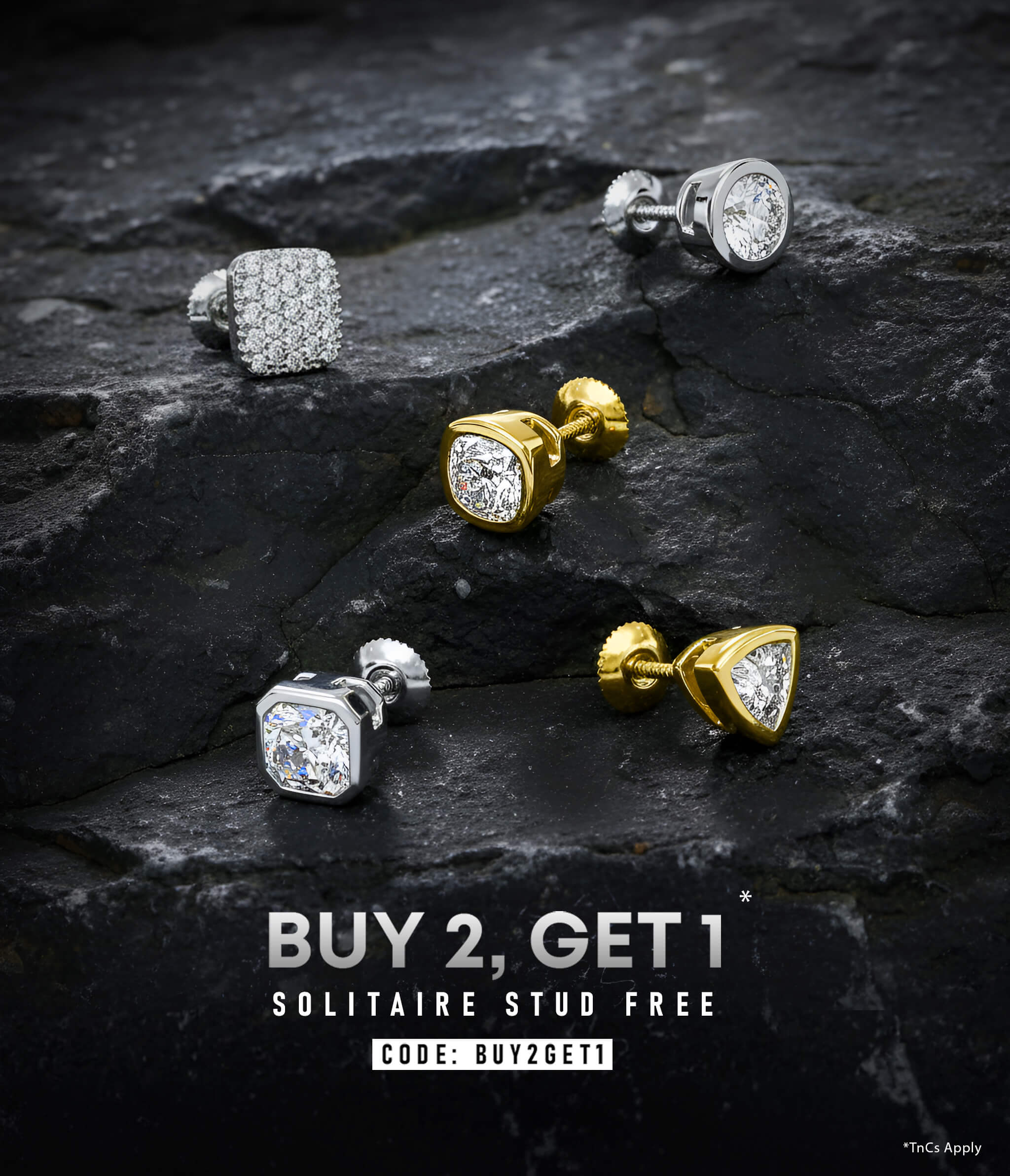 Shop Dazzling Solitaire Earrings – Limited Stock ‐ AYA'S