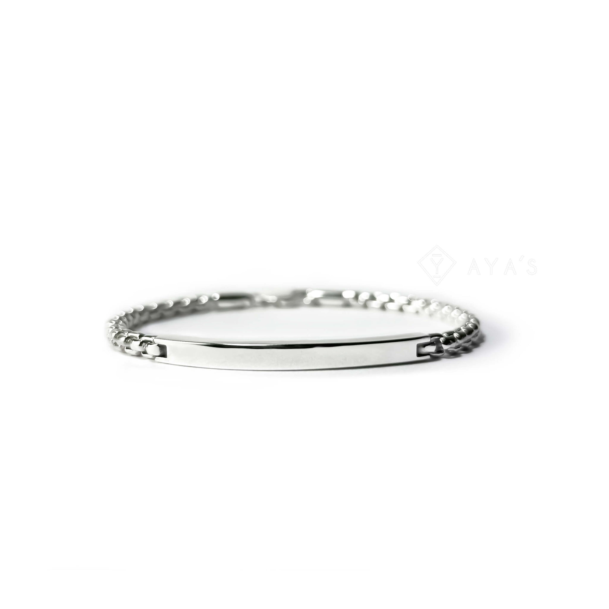 Buy Zavi Bracelet in 925 Sterling Silver with Rhodium Plating Online ...