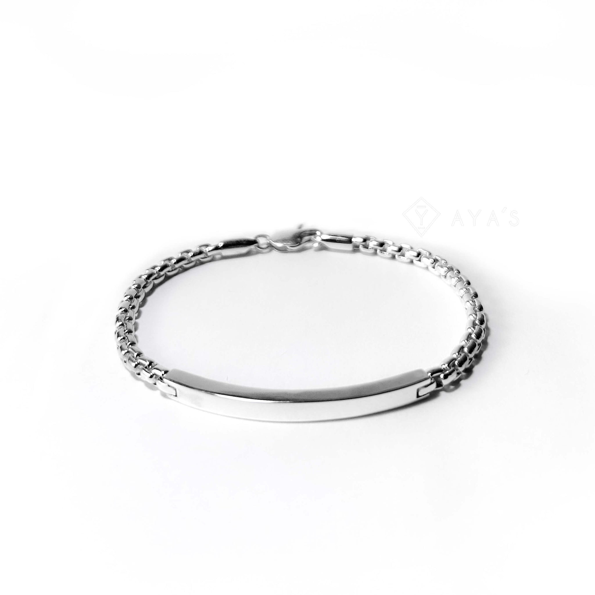 Buy Zavi Bracelet in 925 Sterling Silver with Rhodium Plating Online ...